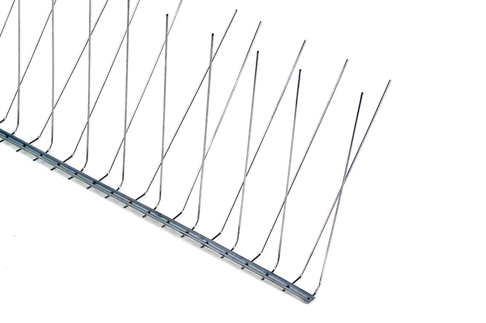 E-Spike Half Row Stainless Steel Pigeon Spikes | Nixalite