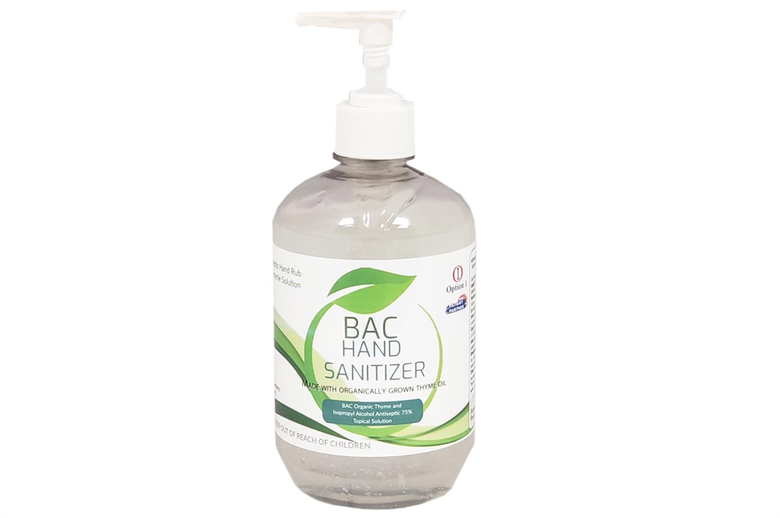 BAC Hand Sanitizer | Nixalite