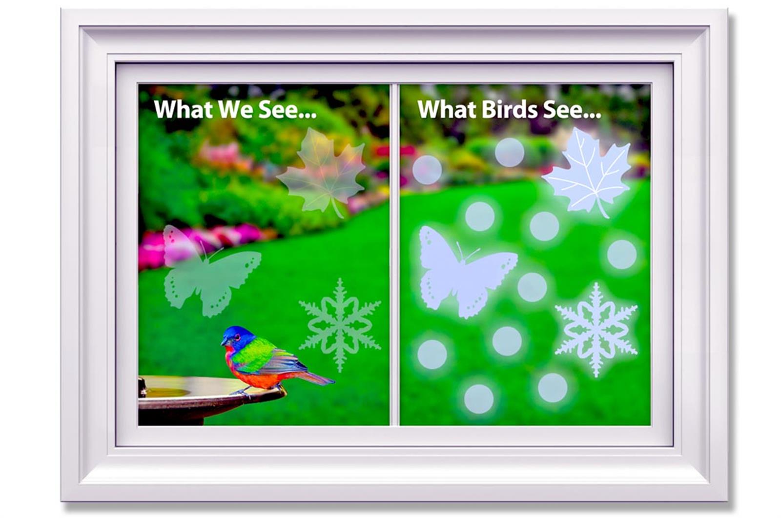 Window Alert UV Decal | Nixalite