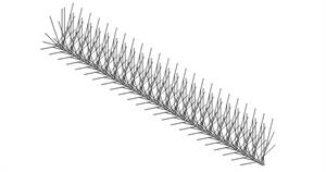 Stainless Steel Bird Spikes - Premium Nixalite Model S | Nixalite